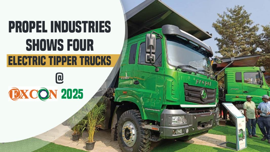 Propel Launches Electric Tipper Trucks For Heavy-Duty Work| TrucksBuses.com