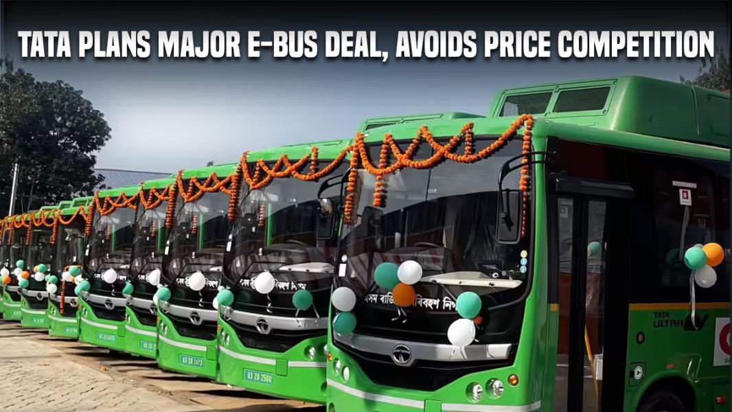 Tata Plans Major E-Bus Deal, Avoids Price Competition| TrucksBuses.com