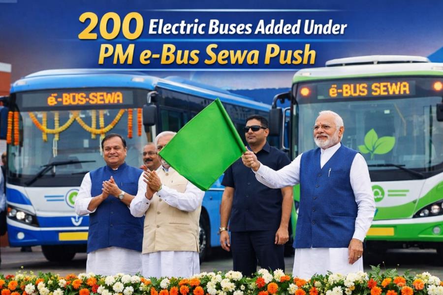 200 Electric Buses Added Under PM e-Bus Sewa Push| TrucksBuses.com