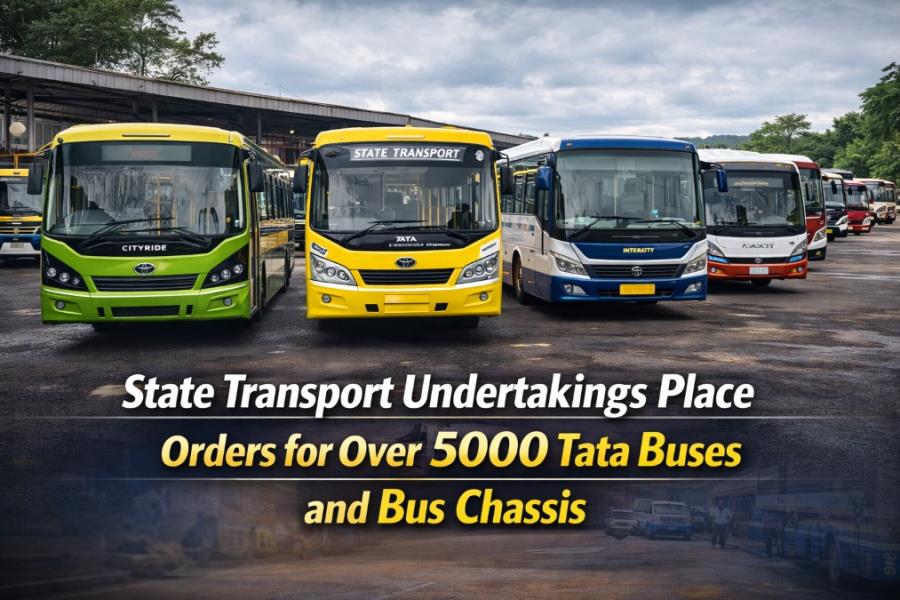 State Transport Undertakings Place Orders for Over 5000 Tata Buses and ...