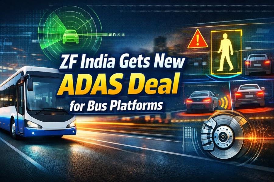 ZF India Gets New ADAS Deal for Bus Platforms| TrucksBuses.com