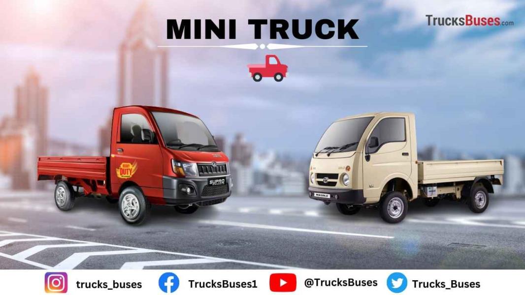 Top 7: Best Selling Mini Truck Models in India 2023| TrucksBuses.com