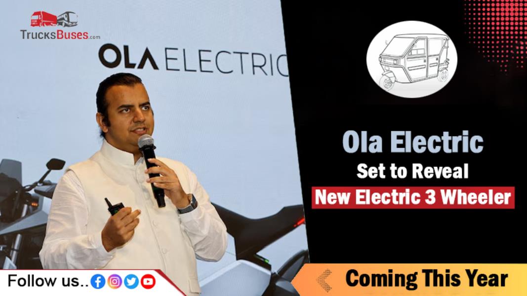Ola Electric Set to Reveal New 3-Wheeler Model This Year: Sources ...