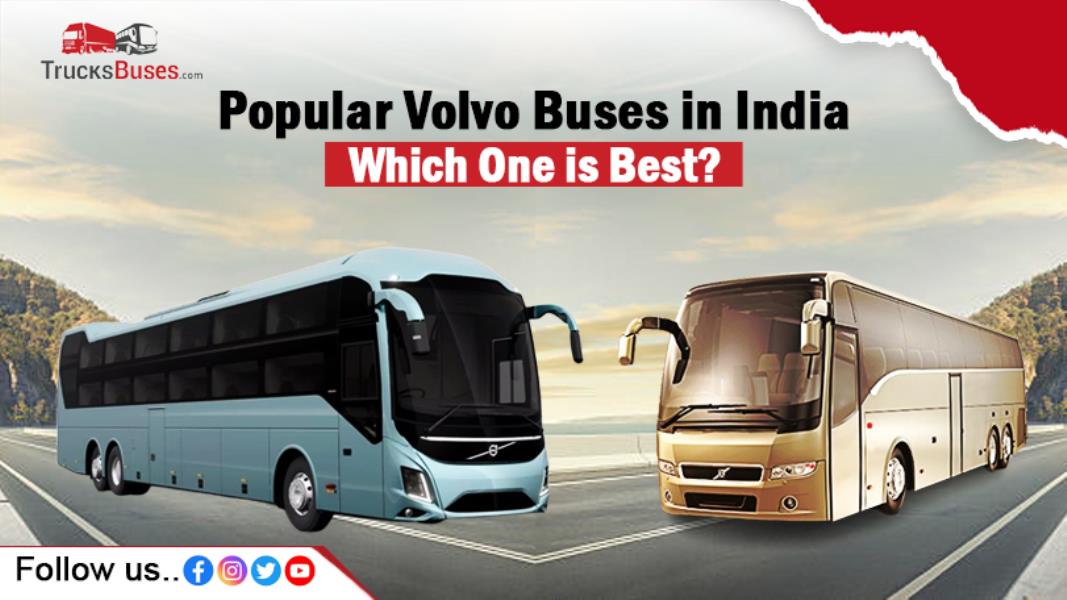 Popular Volvo Buses in India| TrucksBuses.com