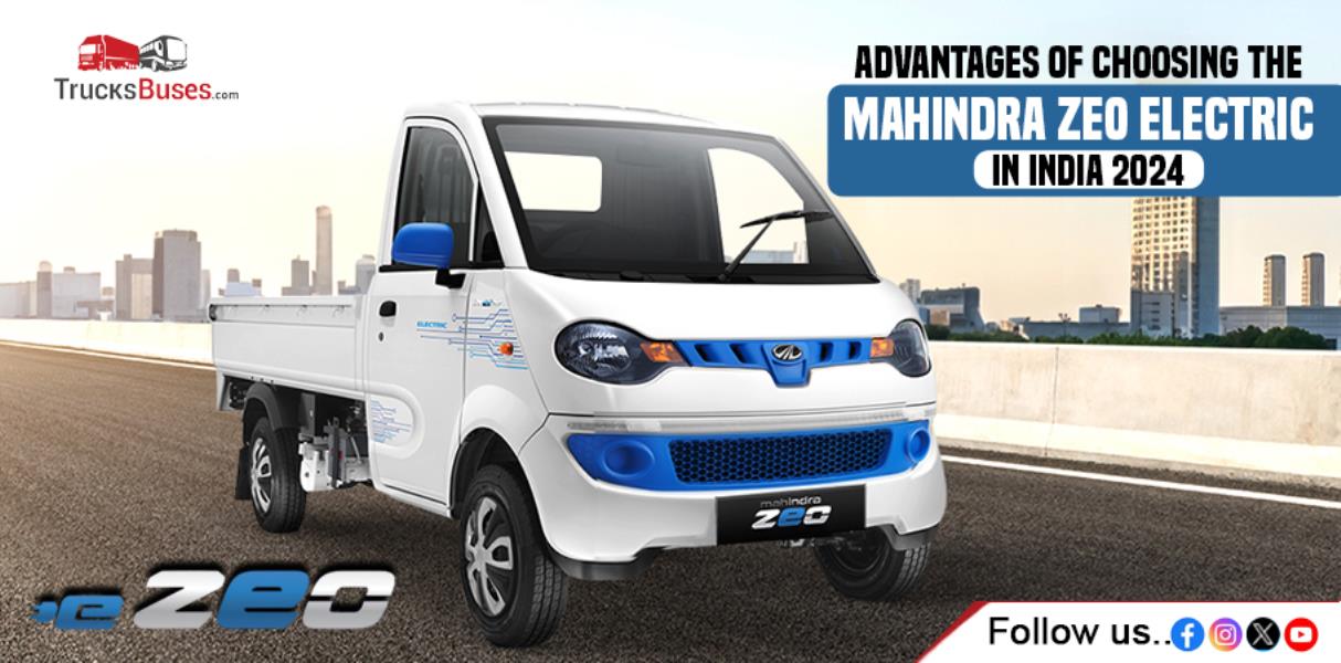 Advantages of Choosing the Mahindra Zeo Electric in India 2024 ...