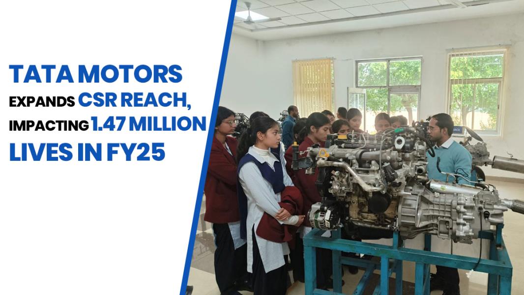 Tata Motors Expands CSR Reach, Impacting 1.47 Million Lives in FY25 ...