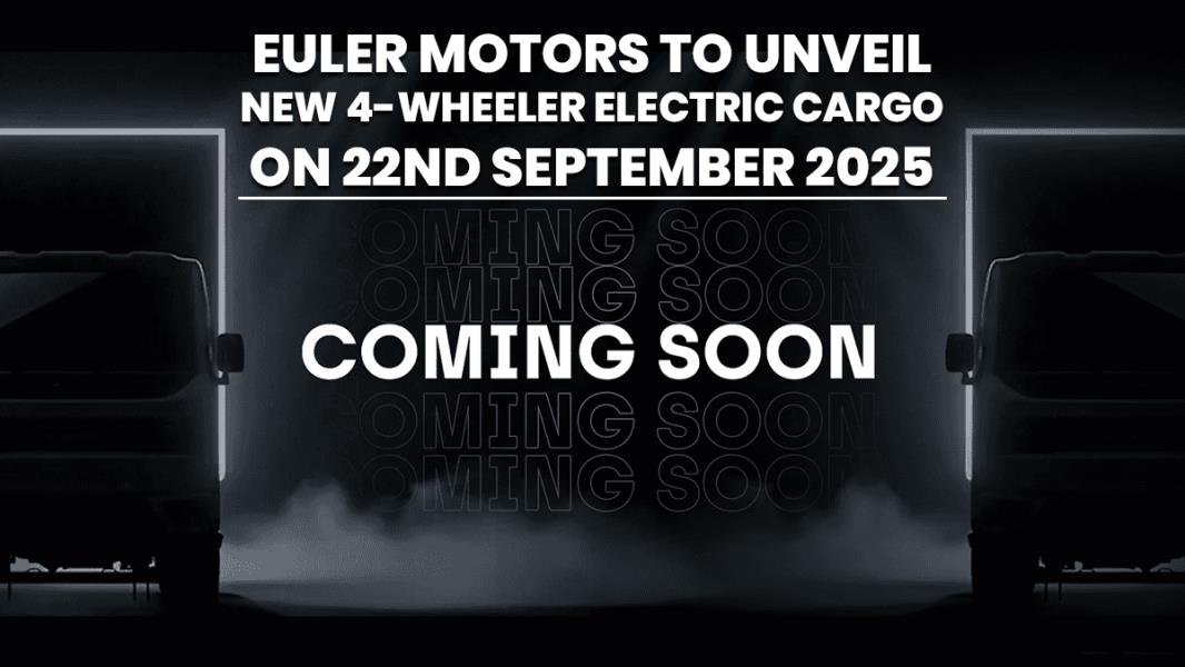 Euler Motors to Unveil New 4-Wheeler Electric Cargo on 22nd September ...
