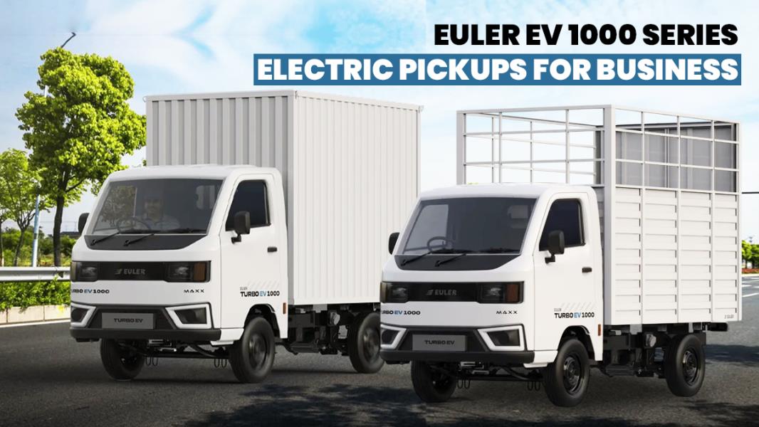 Euler EV 1000 Series Electric Pickups for Business| TrucksBuses.com
