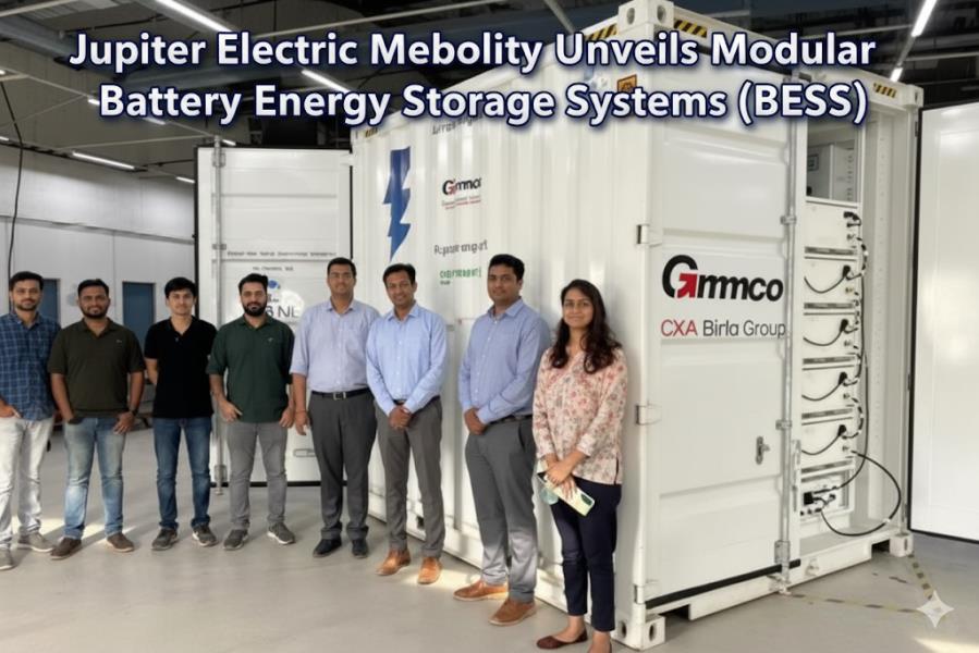 Jupiter Electric Mobility Unveils Modular Battery Energy Storage ...