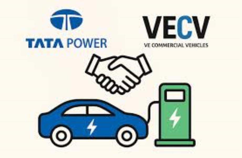 Tata Power Partners with VECV to Drive Electric Commercial Mobility in ...