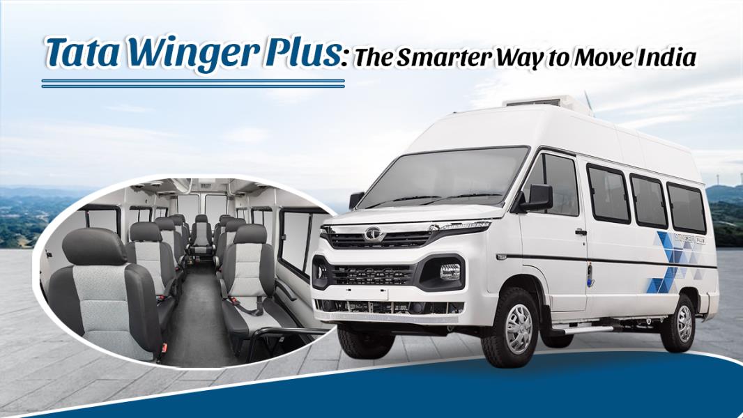 Tata Winger Plus: The Smarter Way to Move India| TrucksBuses.com