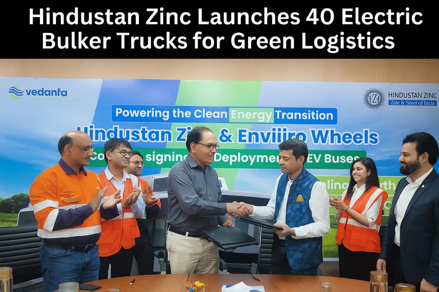Hindustan Zinc Launches 40 Electric Bulker Trucks for Green Logistics ...