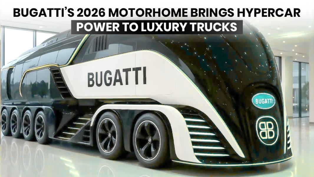 Bugatti’s 2026 Motorhome Brings Hypercar Power to Luxury Trucks ...